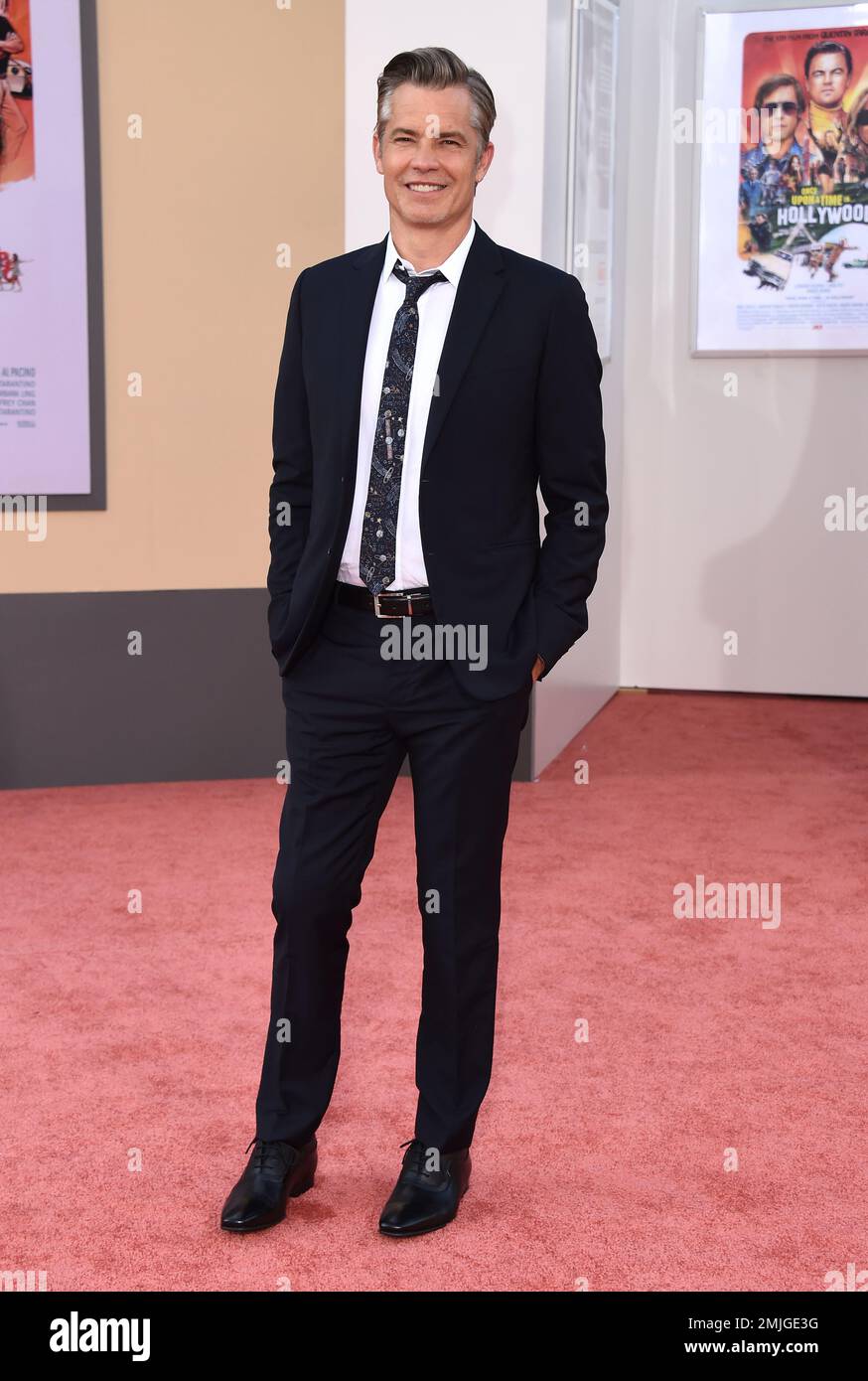 Cast member Timothy Olyphant arrives at the Los Angeles premiere of ...