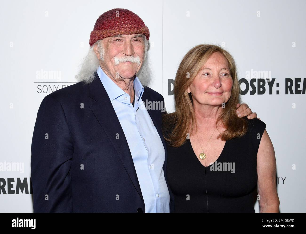 Musician David Crosby and wife Jan Dance attend a special screening of ...