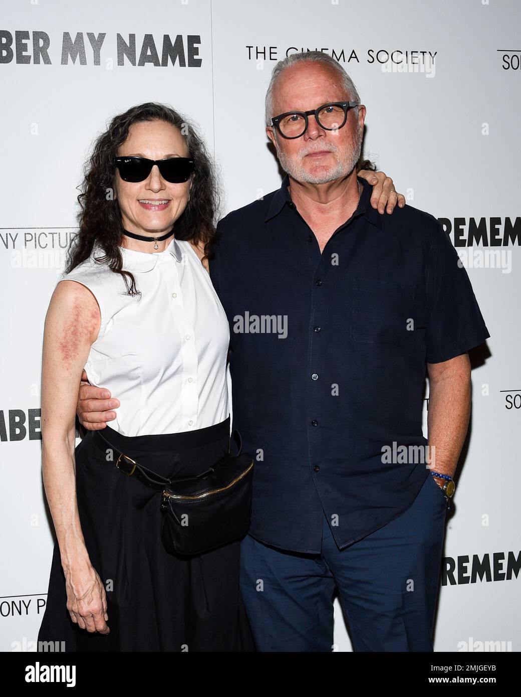 Actress Bebe Neuwirth, left, and husband Chris Calkins attend a special ...