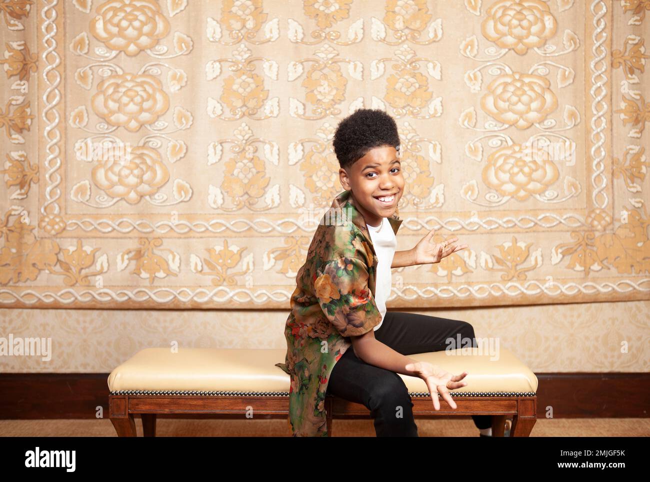 This July 10, 2019 photo shows JD McCrary posing for a portrait at the ...