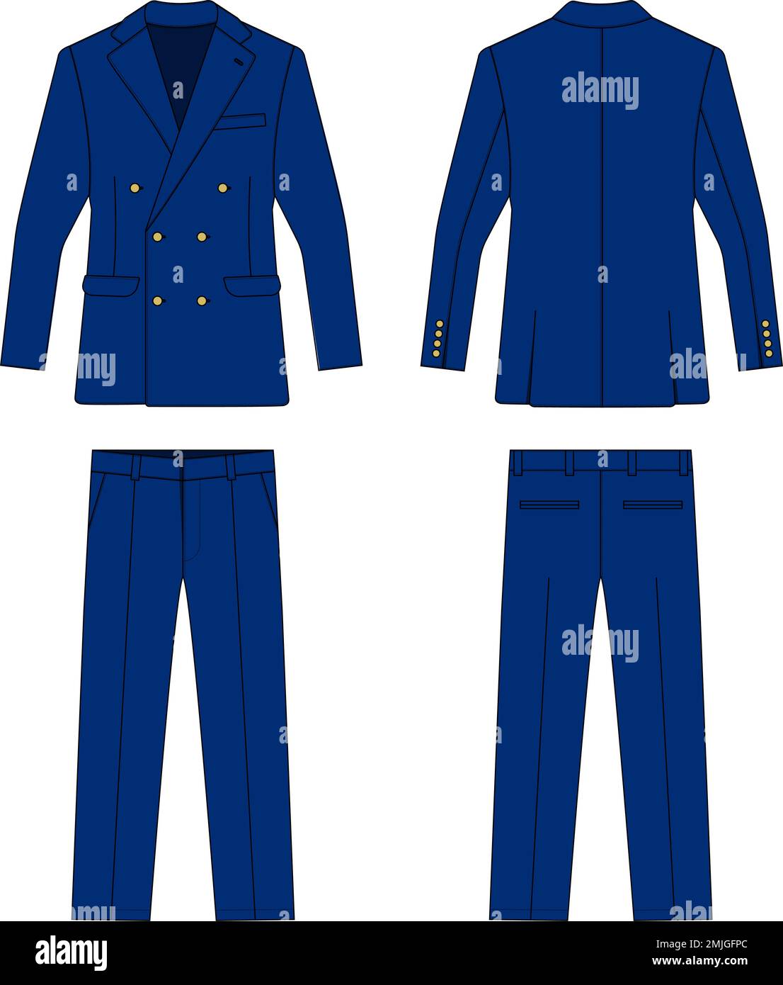 Mens suits Stock Vector Images - Alamy