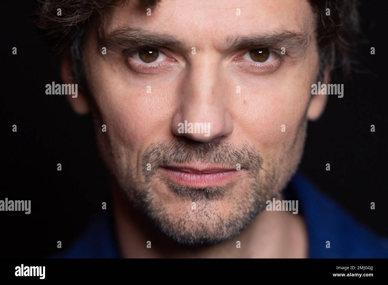 David Jarre attending a Portrait Session during the 30th Gerardmer ...