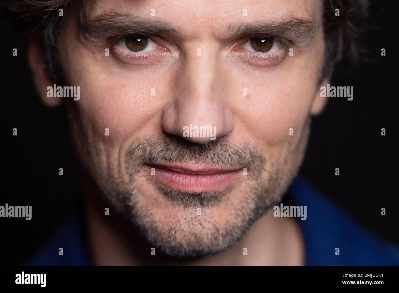 David Jarre attending a Portrait Session during the 30th Gerardmer ...