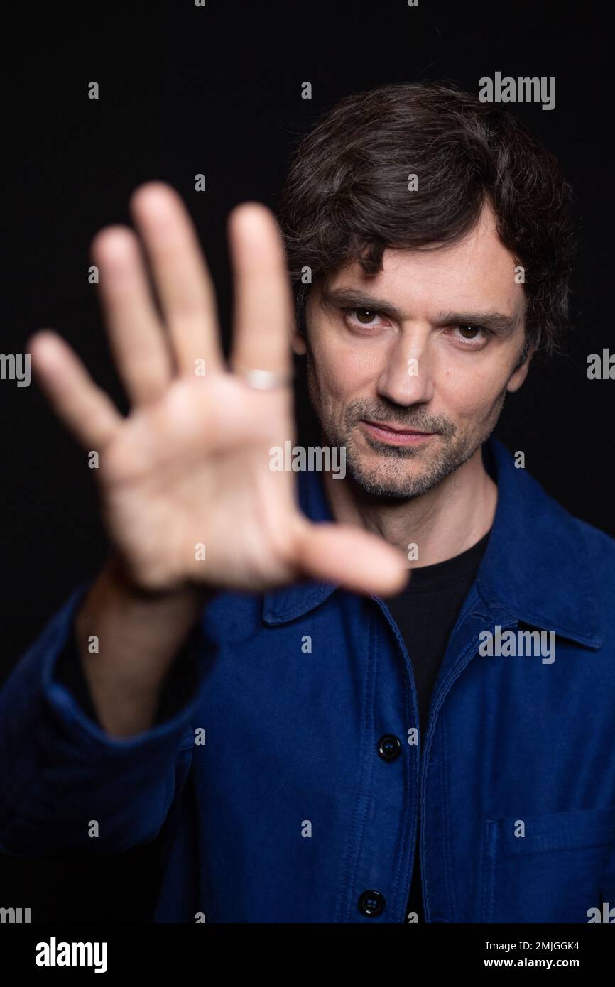 David Jarre attending a Portrait Session during the 30th Gerardmer ...