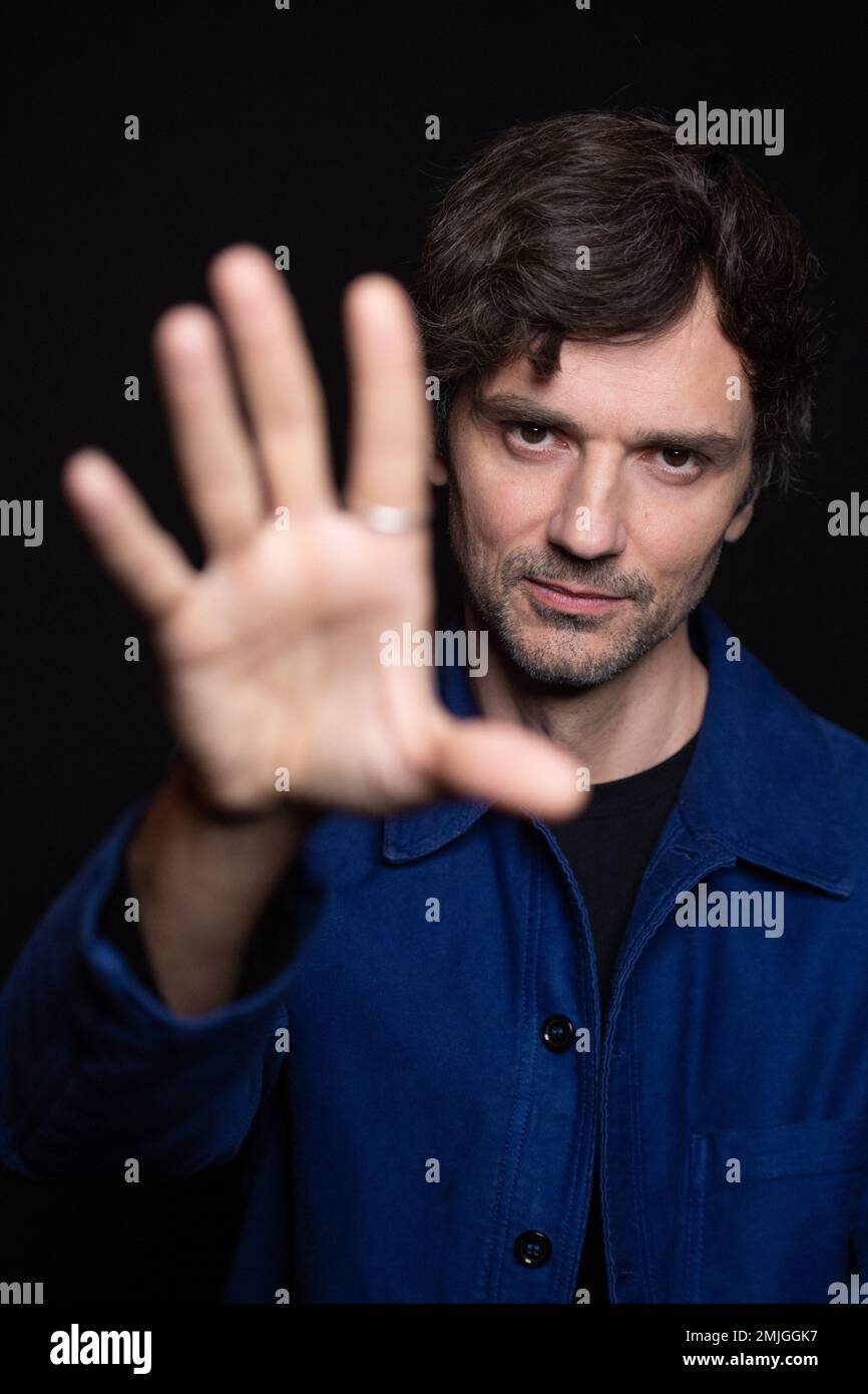 David Jarre attending a Portrait Session during the 30th Gerardmer ...