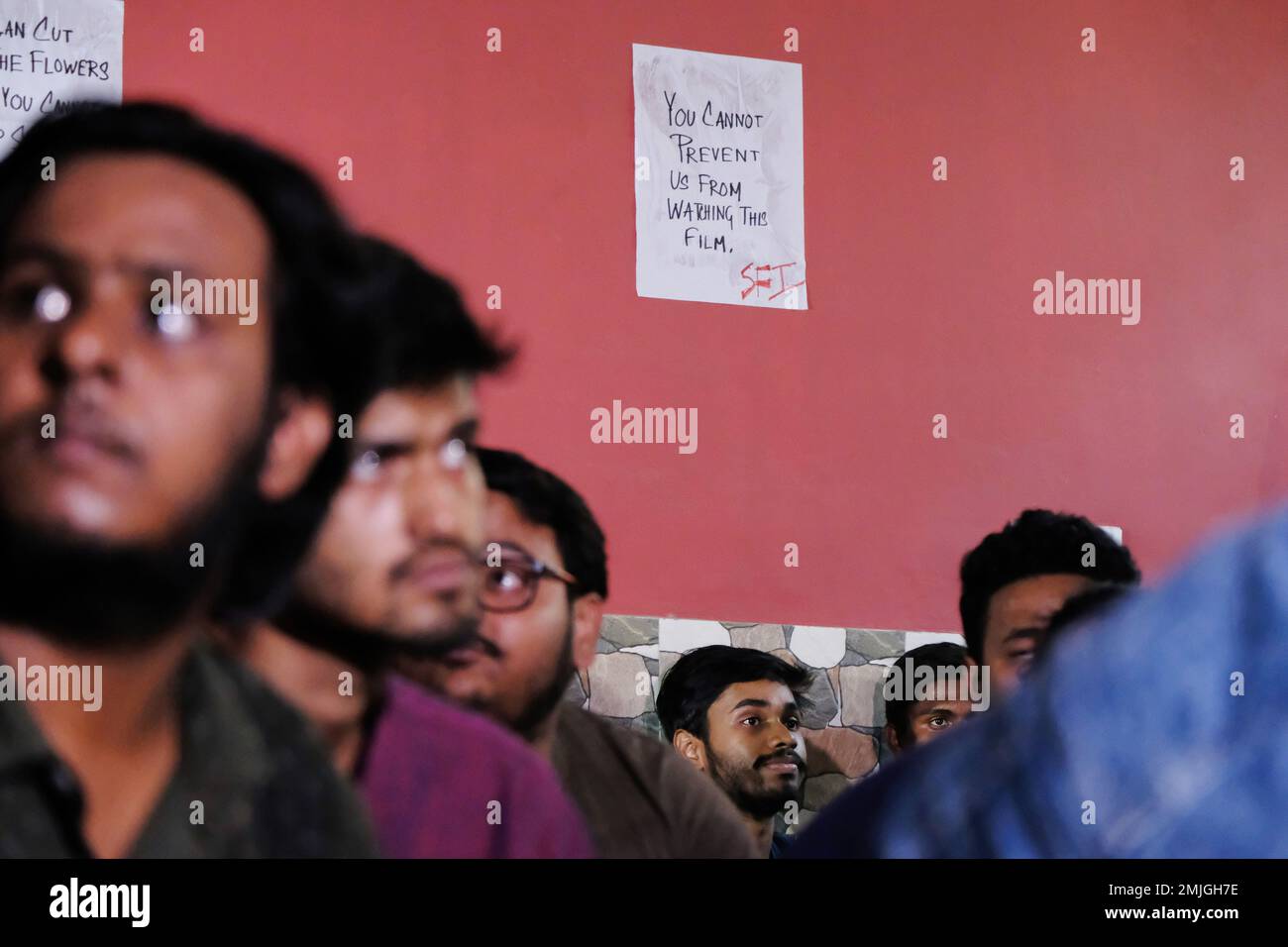 The Students Federation of India (SFI) party arranged an open ...