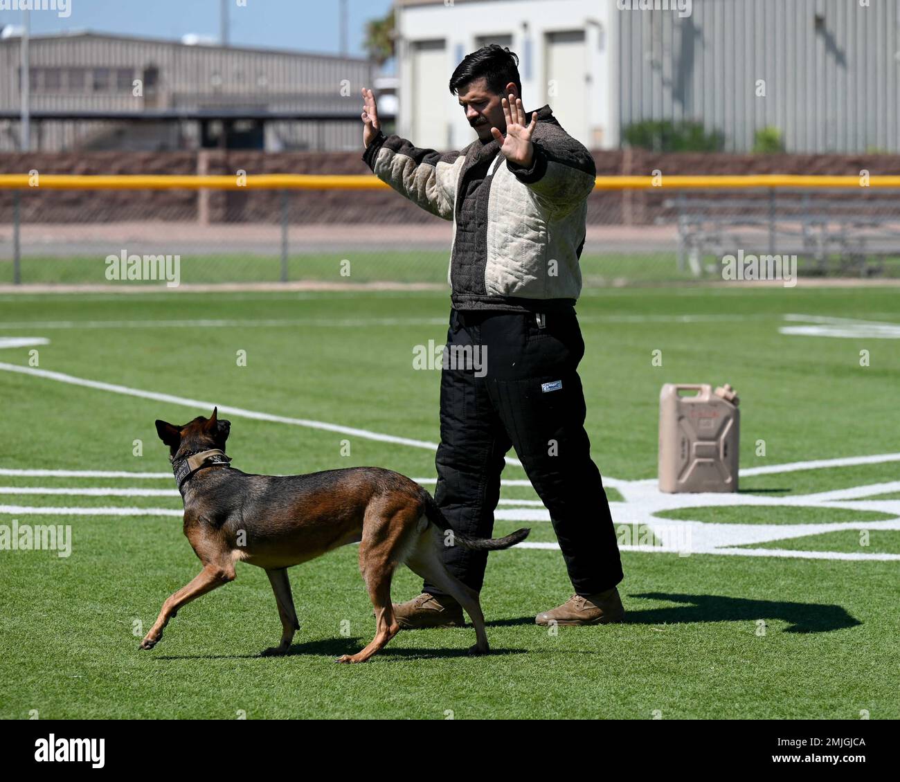 U.S. Air Force Staff Sgt. Travis Bell, 355th Security Forces Squadron ...