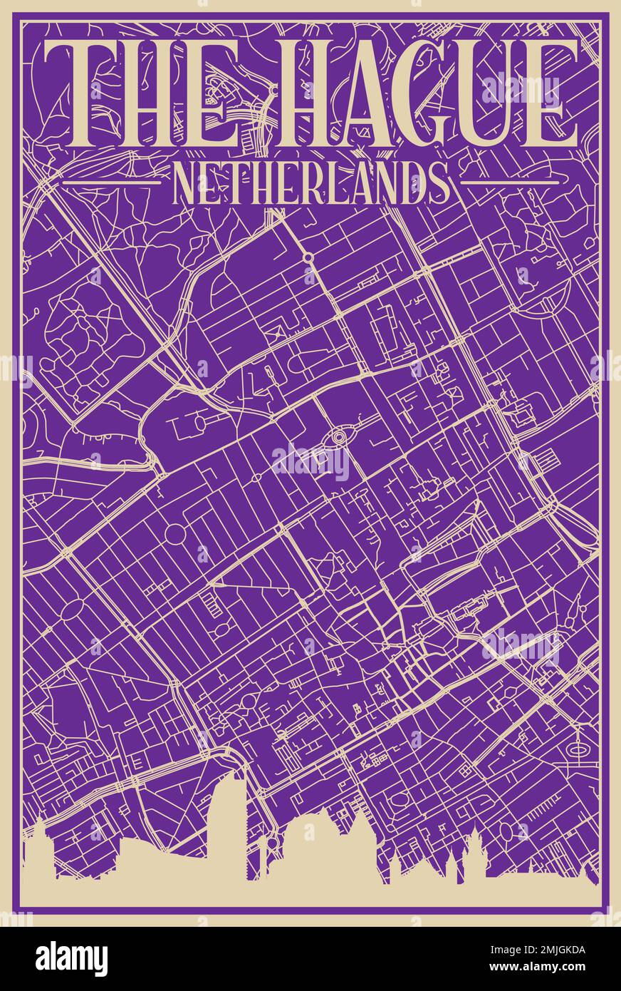 The hague street Stock Vector Images - Alamy