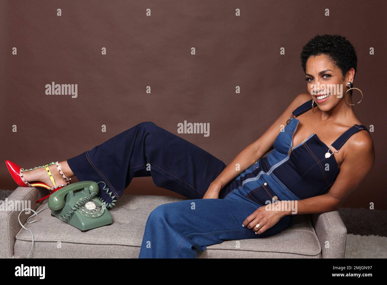 Dominique Tipper poses for a portrait to promote the television series ...