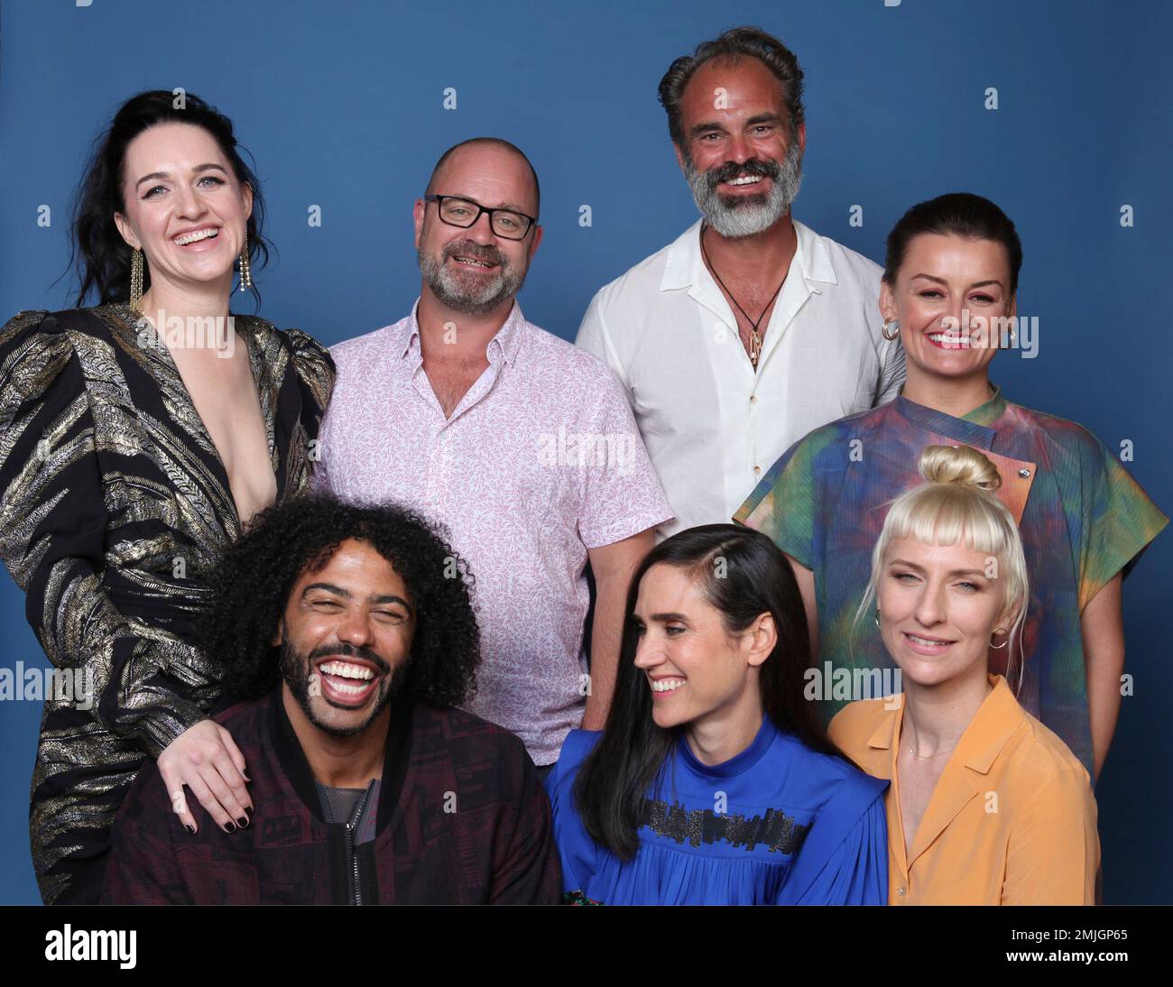 Lena Hall, from left background, Graeme Manson, Steven Ogg, Graeme Manson, Daveed Diggs, left ...