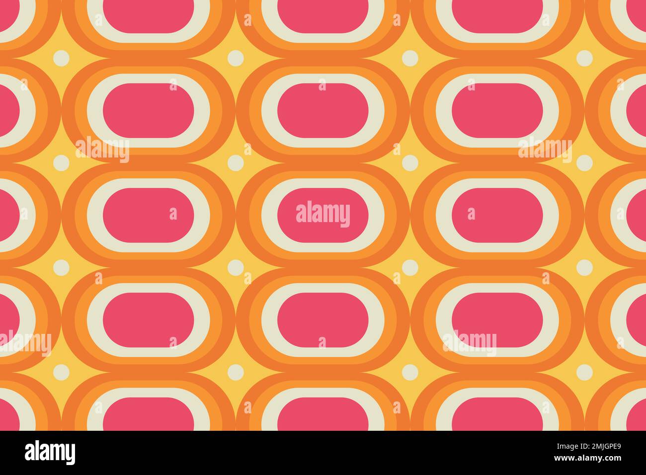 Retro colorful background, geometric oval shape vector Stock Vector ...