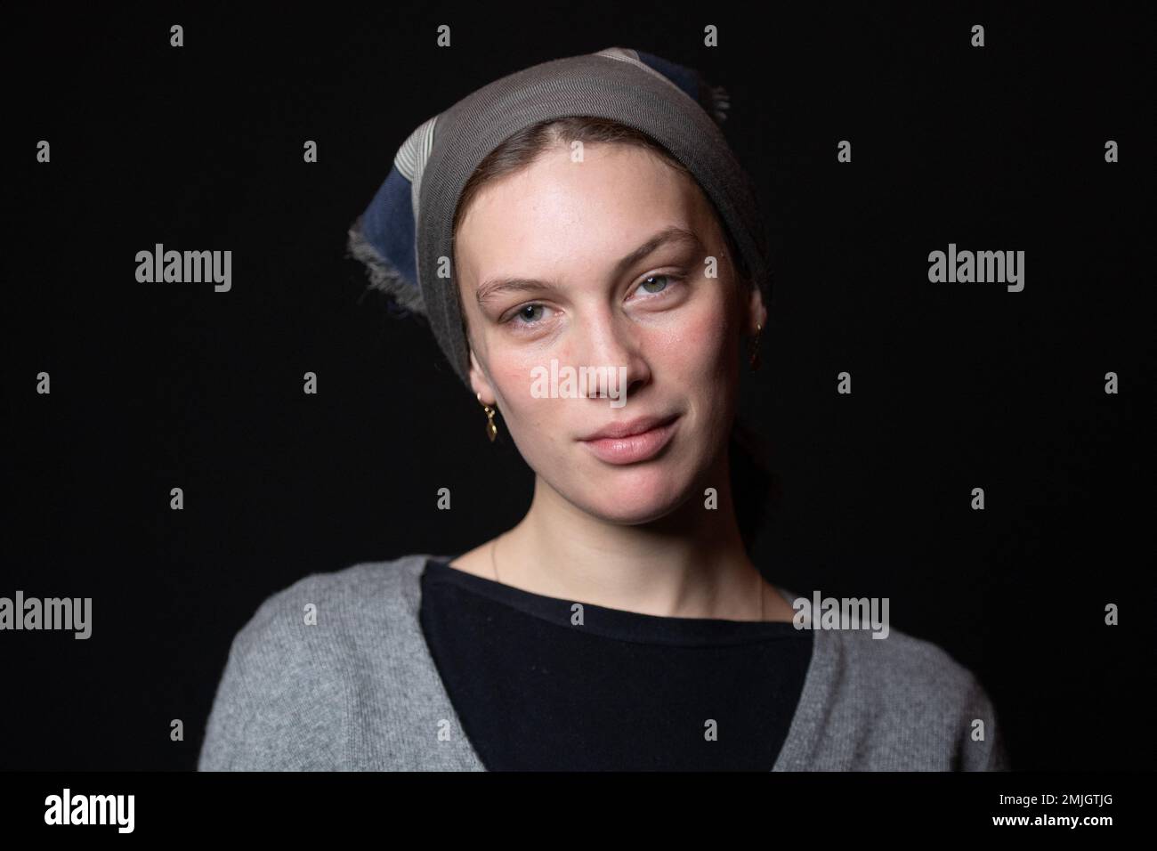 Lou Lampros attending a Portrait Session during the 30th Gerardmer ...