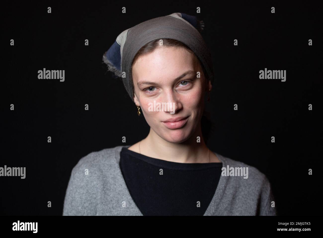 Lou Lampros attending a Portrait Session during the 30th Gerardmer ...