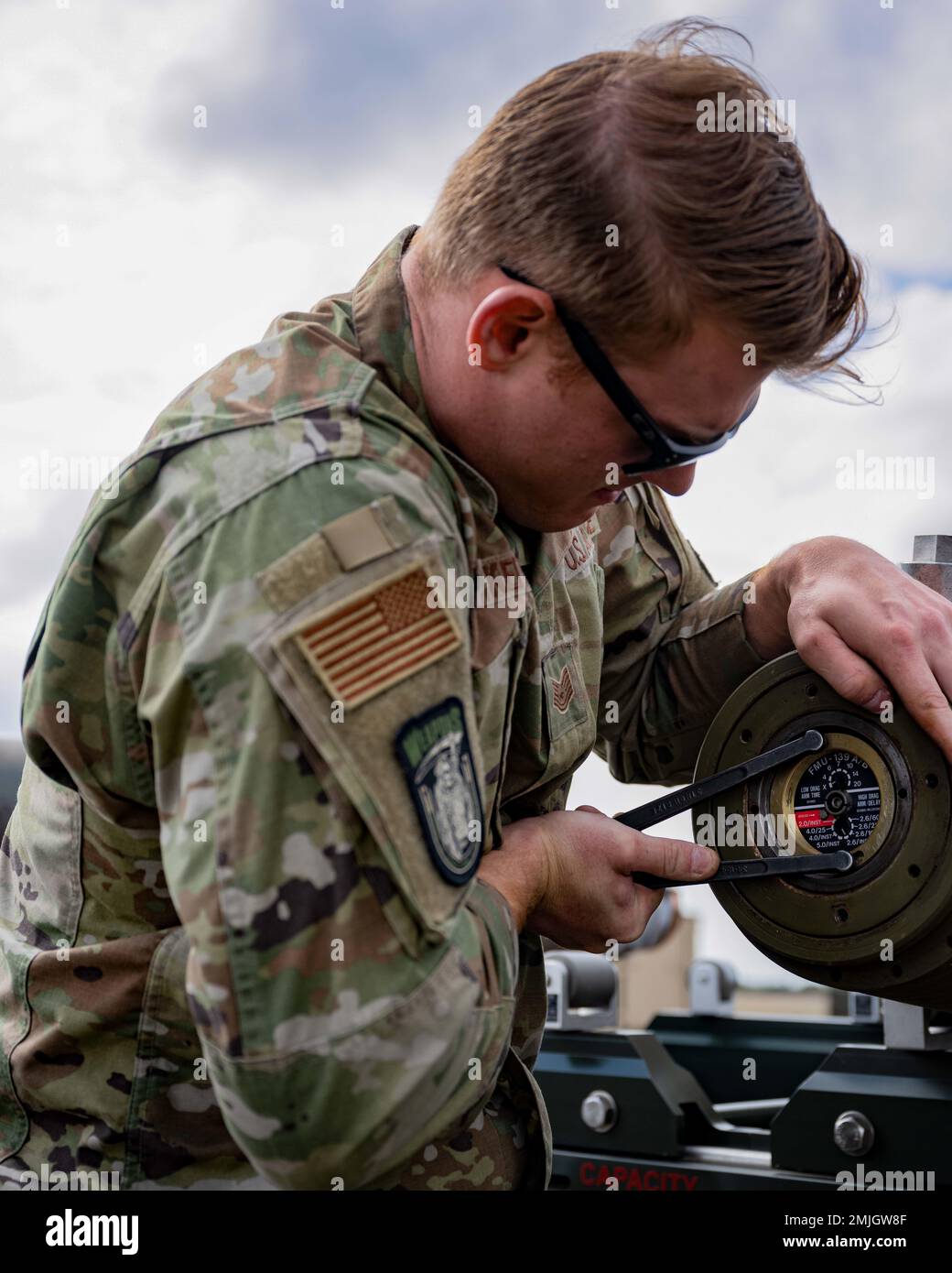 23rd Aircraft Maintenance Unit Aircraft Armament Systems specialist ...