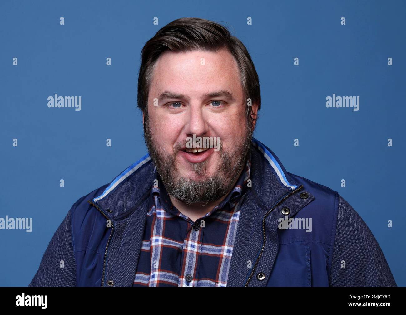 Travis Beacham poses for a portrait to promote the television series ...