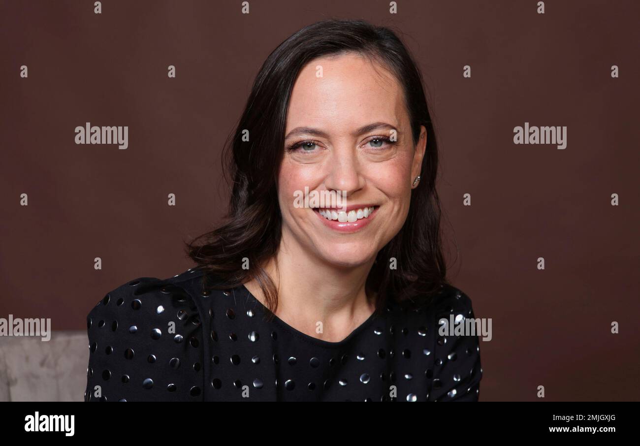 Lauren Schmidt Hissrich poses for a portrait to promote "The Witcher" on day two of Comic-Con ...