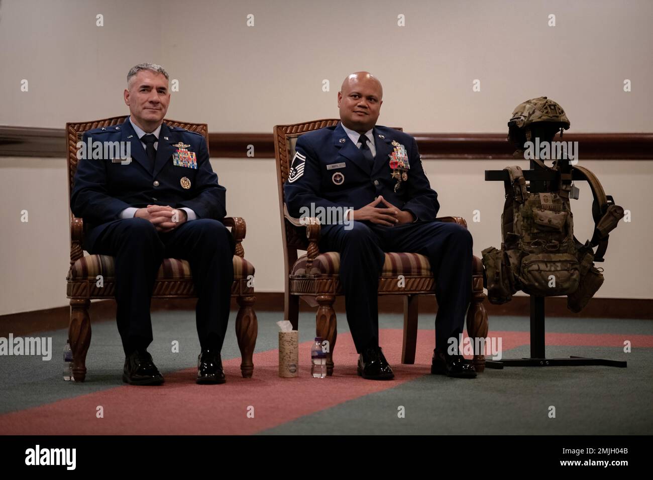 U.S. Air Force Brig. Gen. Joseph Campo, 48th Fighter Wing commander ...