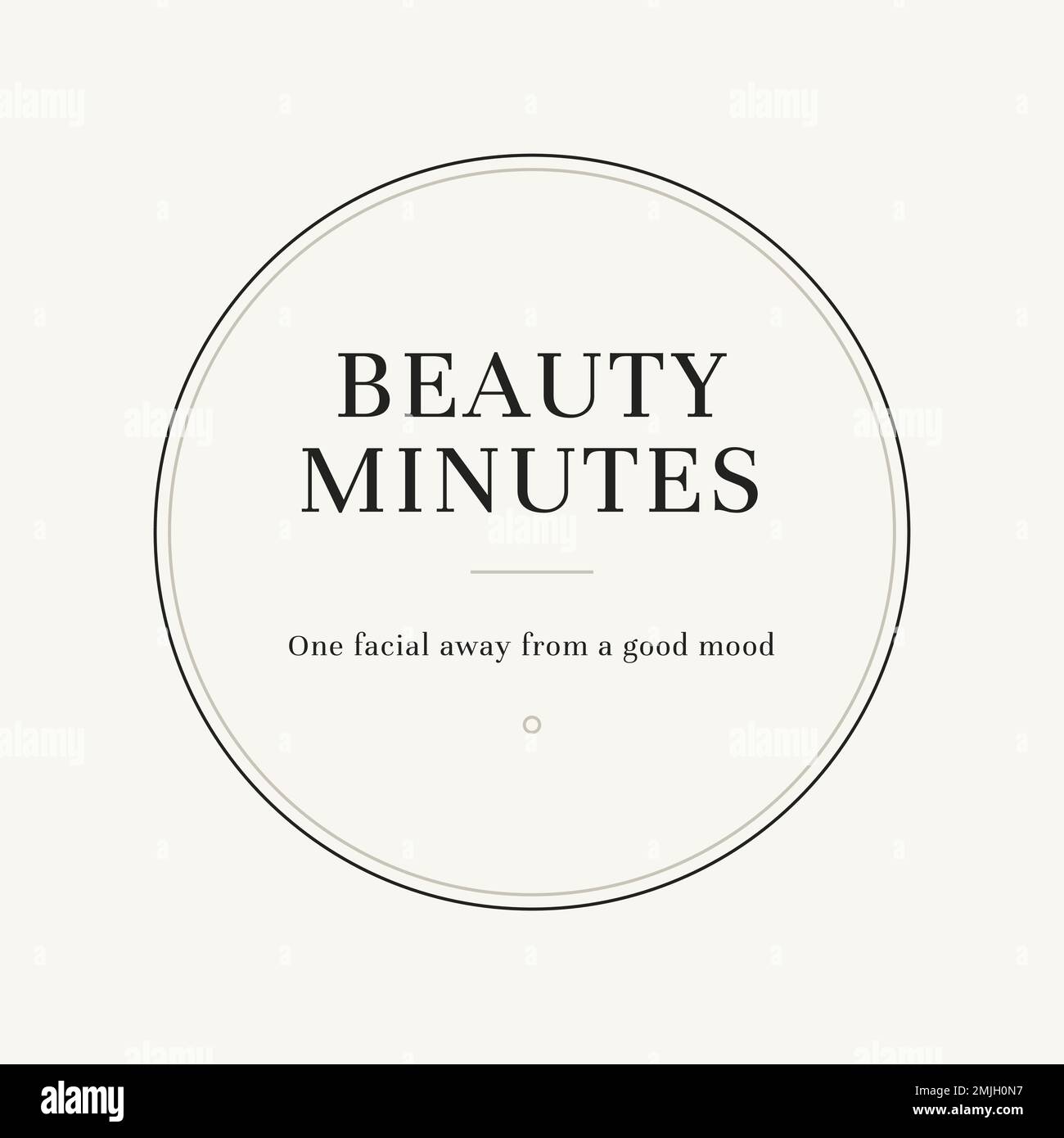 Spa logo template editable, minimal design Stock Vector Image & Art - Alamy