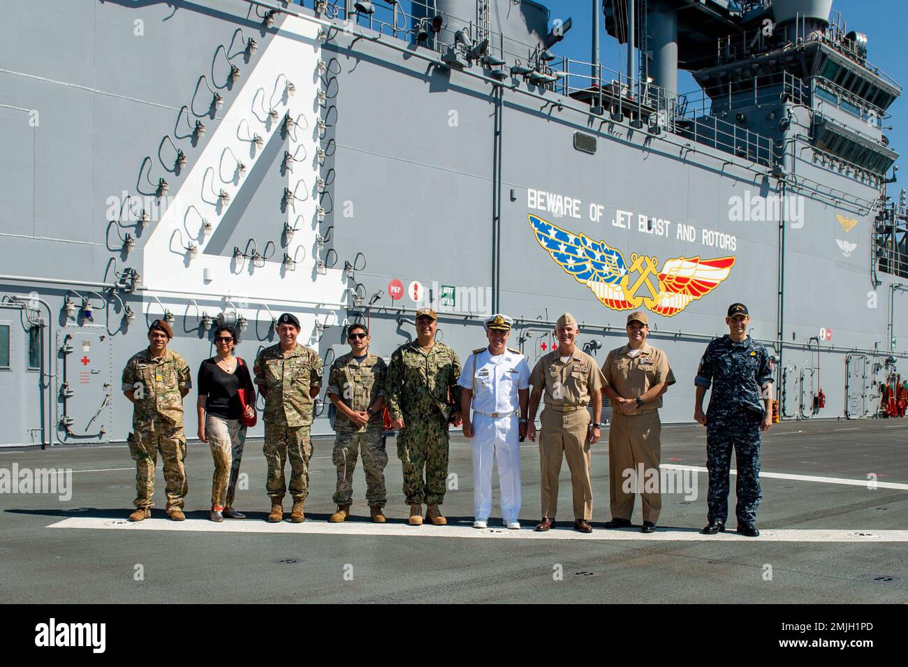 SAN DIEGO (Aug. 29, 2022) Argentine Rear Adm. Rodolfo Berazay-Martinez ...