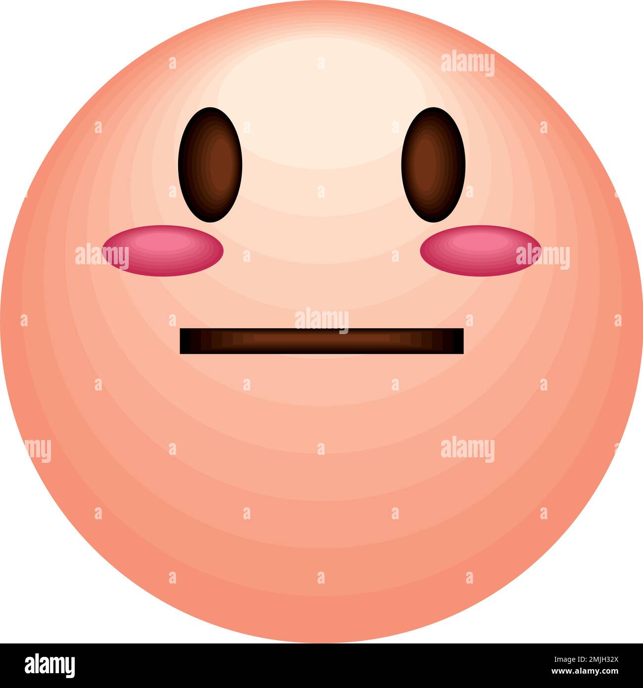 shy emoji social media Stock Vector Image & Art - Alamy