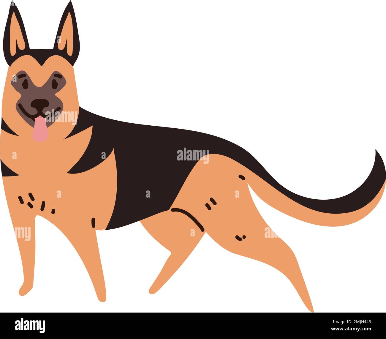shepherd dog icon Stock Vector Image & Art - Alamy