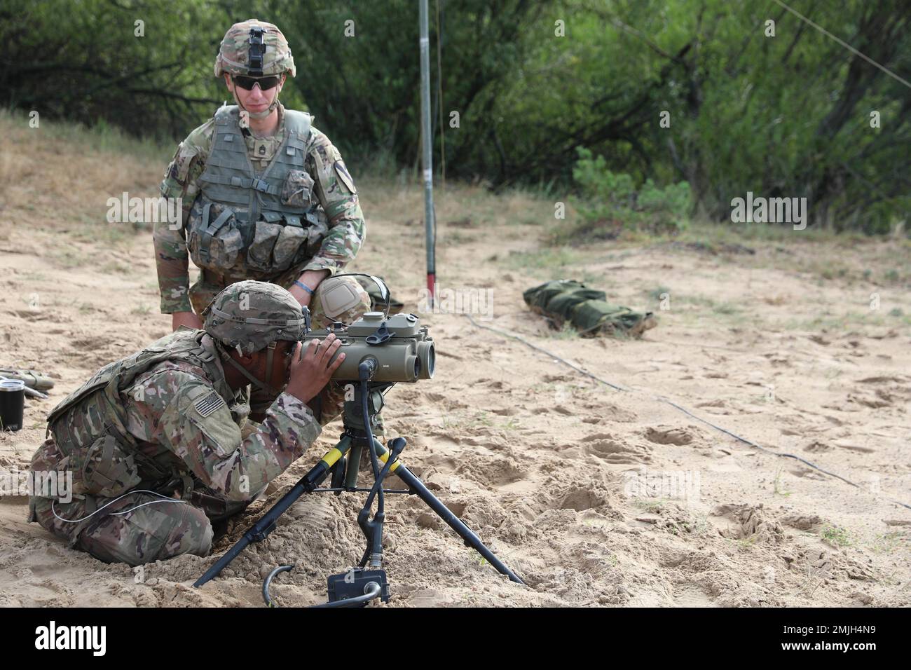 U.S. Army soldiers, assigned to the 3rd Armored Brigade Combat Team ...