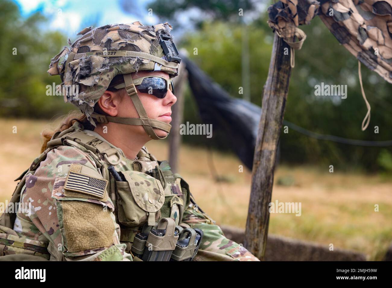 U.S. Army soldier, assigned to the 3rd Armored Brigade Combat Team, 1st ...
