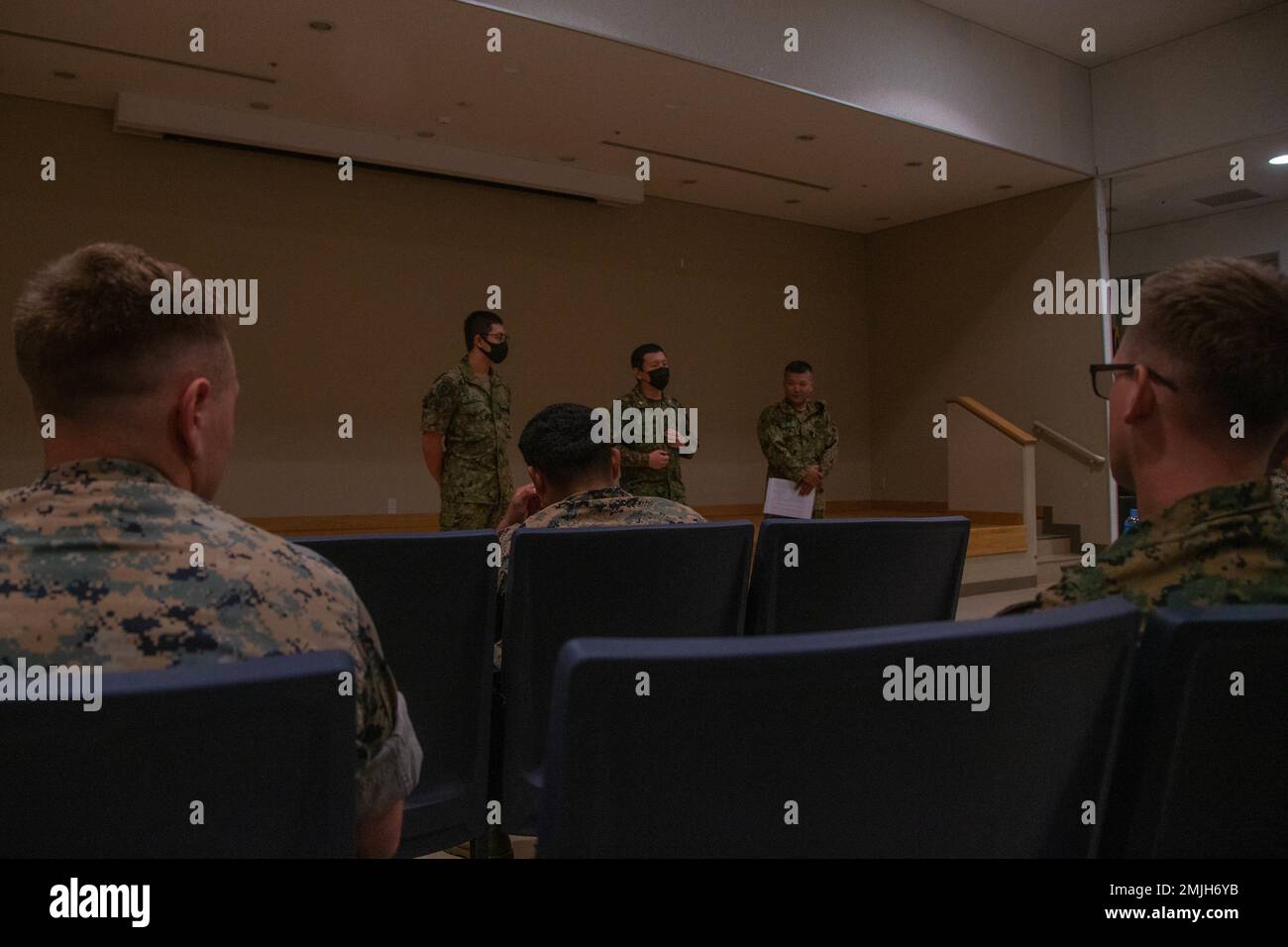 U.S. Marines with 3d Marine Division and soldiers with the Japan Ground ...