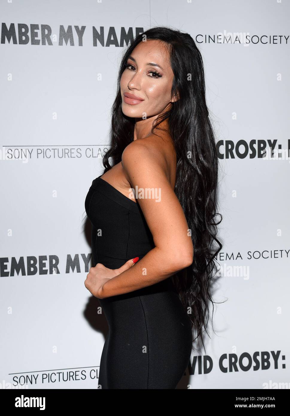 Model Kea Ho attends a special screening of "David Crosby: Remember My ...