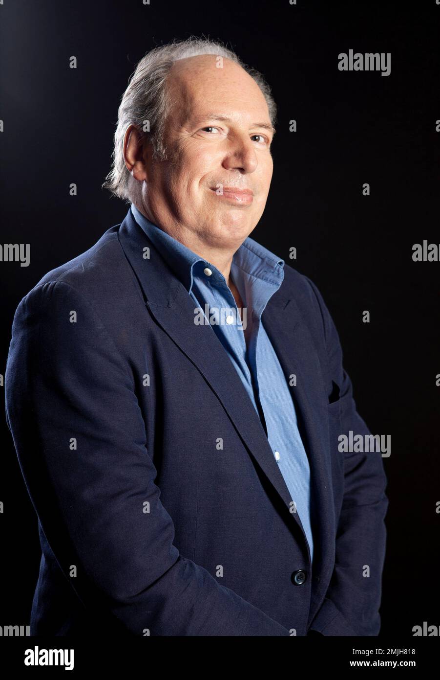 This July 10, 2019 photo shows composer Hans Zimmer posing for a ...