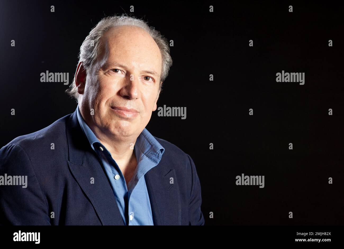 This July 10, 2019 photo shows composer Hans Zimmer posing for a ...