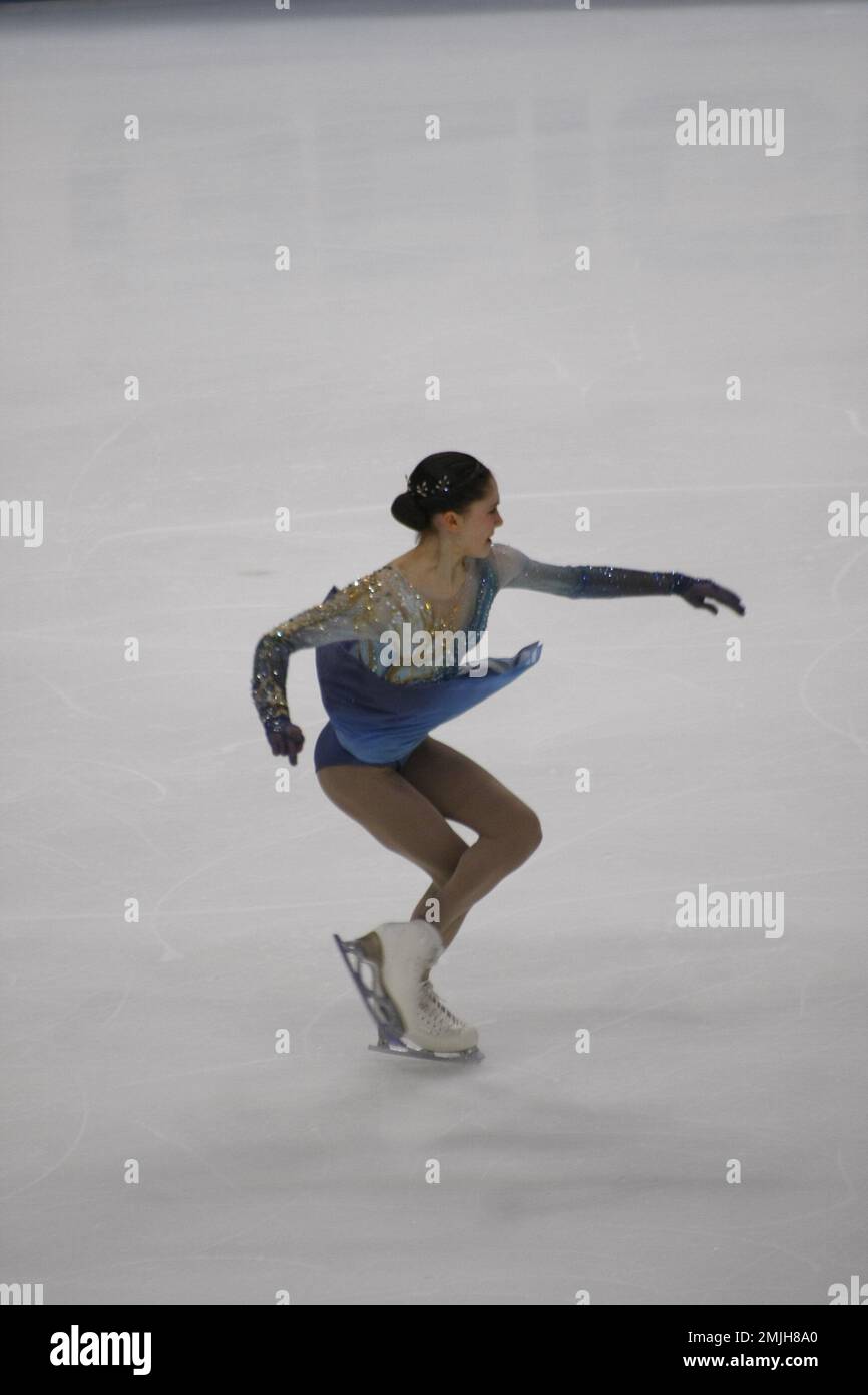 San Jose, CA, USA. 27th Jan, 2023. Isabeau Levito, winning the gold ...