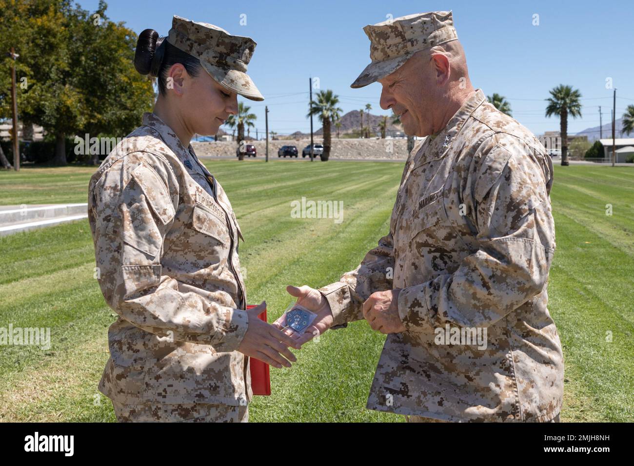 U.S. Marine Corps Maj. Gen. Austin Renforth, Commanding General of ...