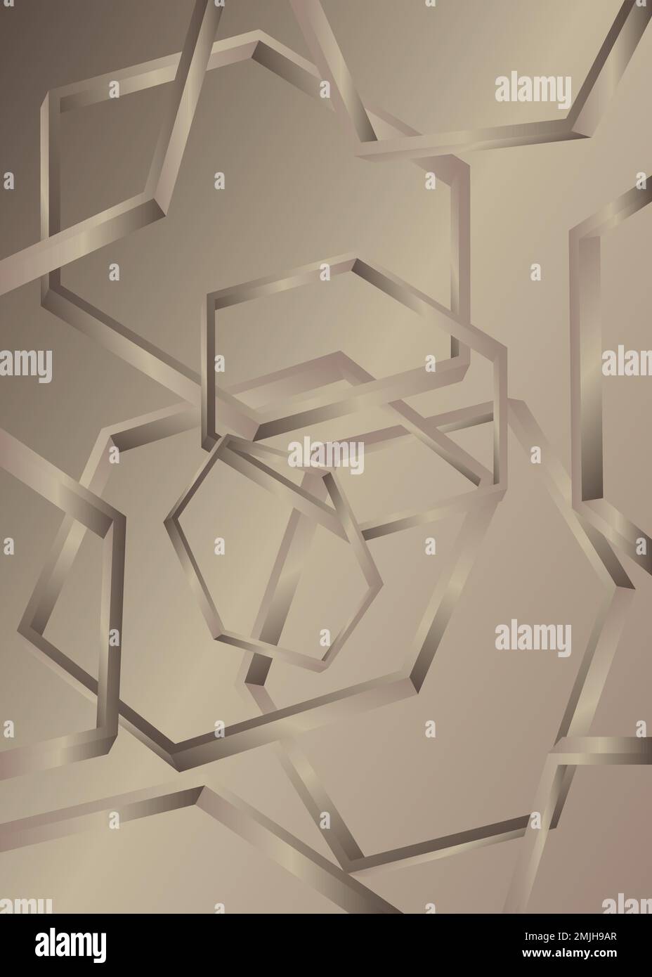 3D grey background wallpaper with gradient geometric polygon shapes. Vector illustration Stock ...