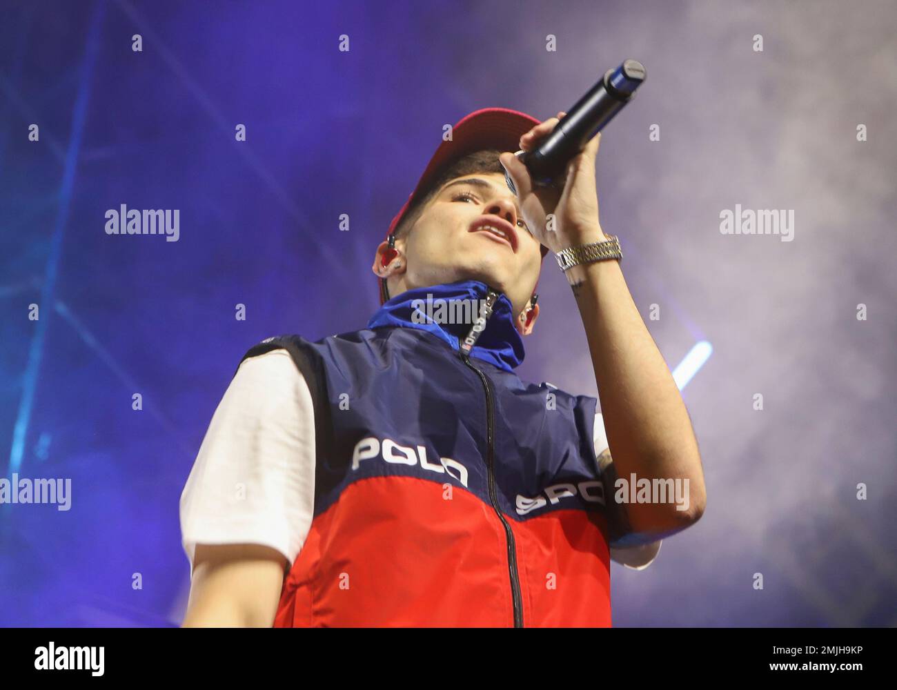Nick Mara with PRETTYMUCH performs during the PRETTYMUCH: FOMO Tour at ...