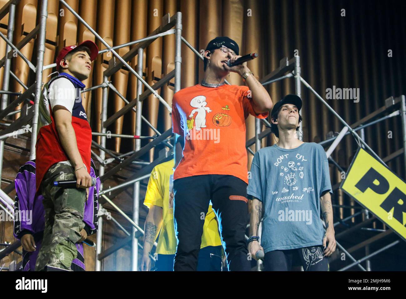 Brandon Arreaga, Edwin Honoret, Austin Porter, Nick Mara and Zion ...