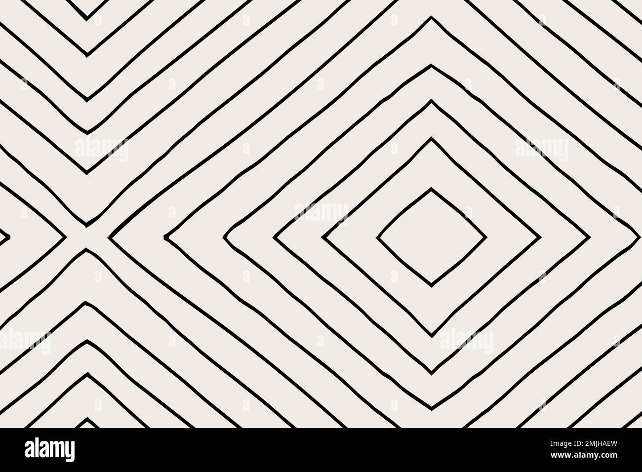 Striped pattern background, doodle vector, simple design Stock Vector ...