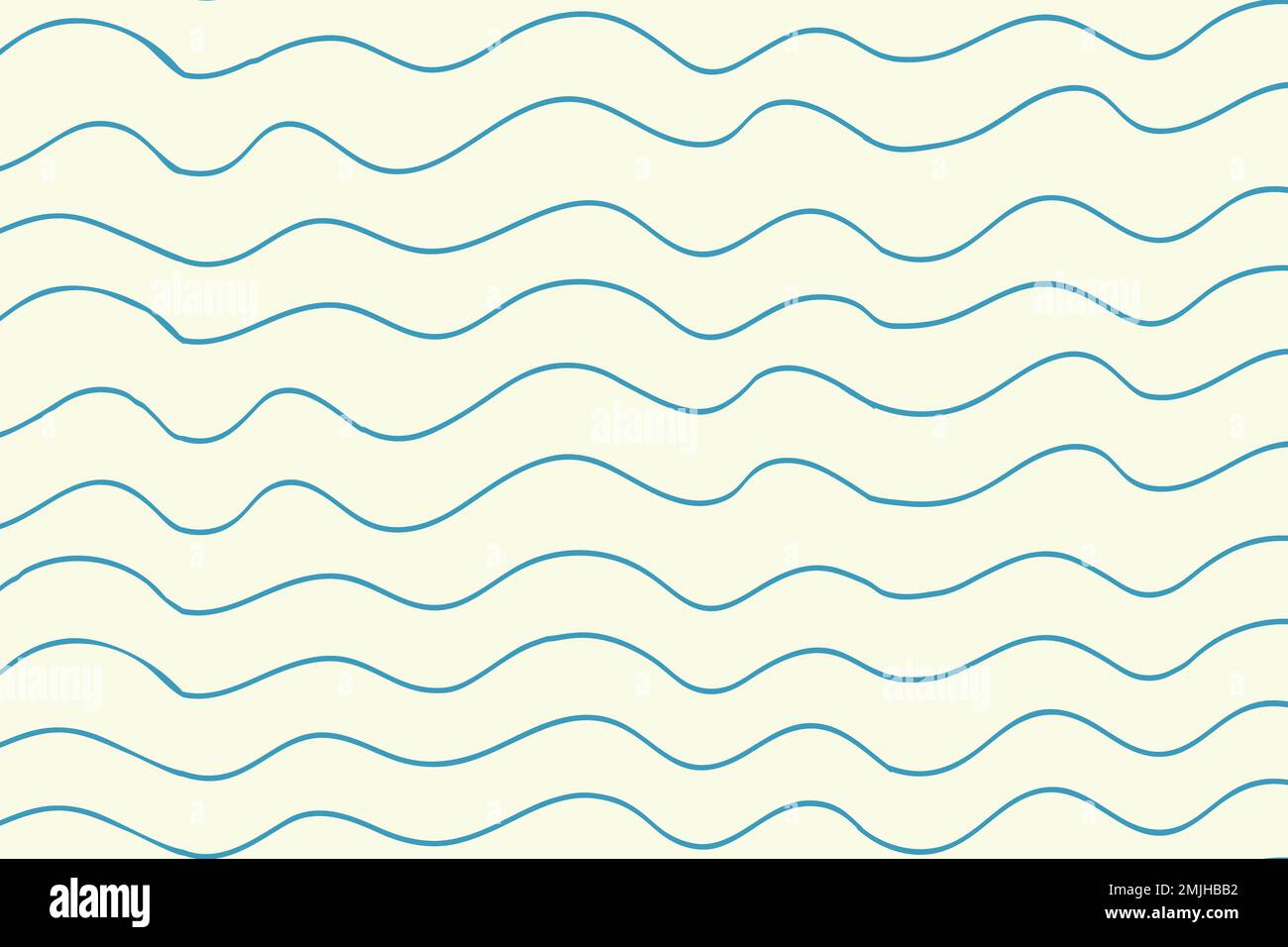 Doodle background, blue wavy pattern design vector Stock Vector Image & Art - Alamy