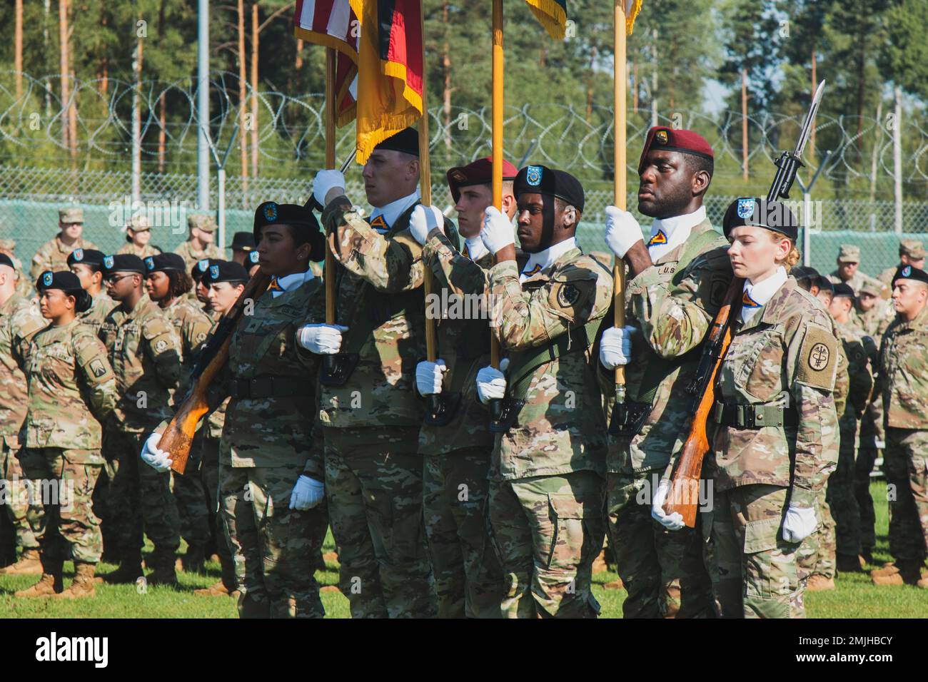 U.S. Army Soldiers in class 09-22 of the 7th Army Training Comand (7ATC ...
