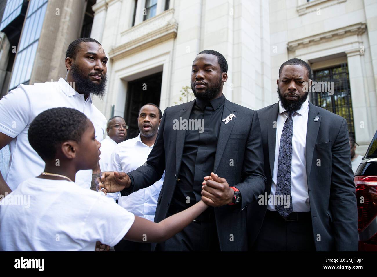 Meek Mill And His Son