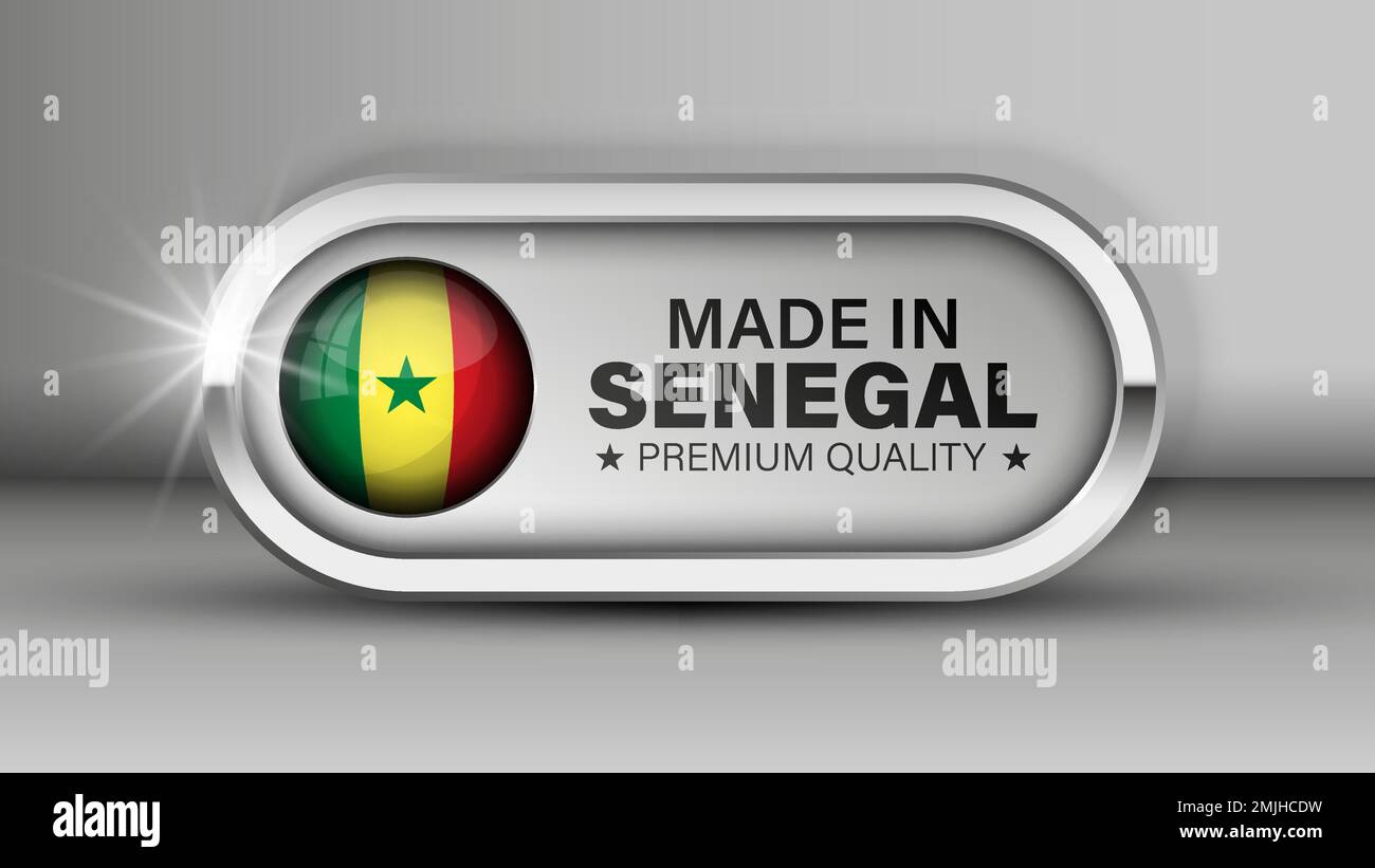 Senegal market Stock Vector Images - Alamy