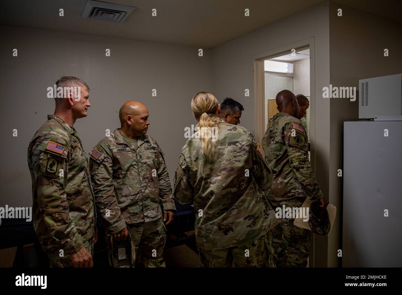 U.S. Army Command Sgt. Maj. Thomas Holland, Command Sgt. Maj. of XVIII ...