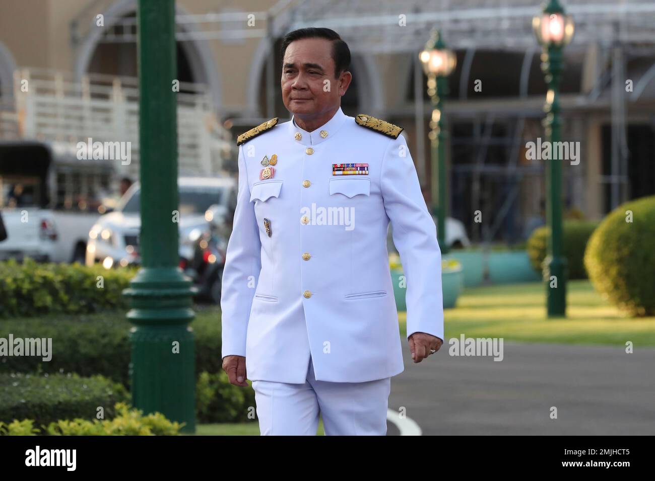 Thailand's Prime Minister Prayuth Chan-ocha arrives for a group photo ...