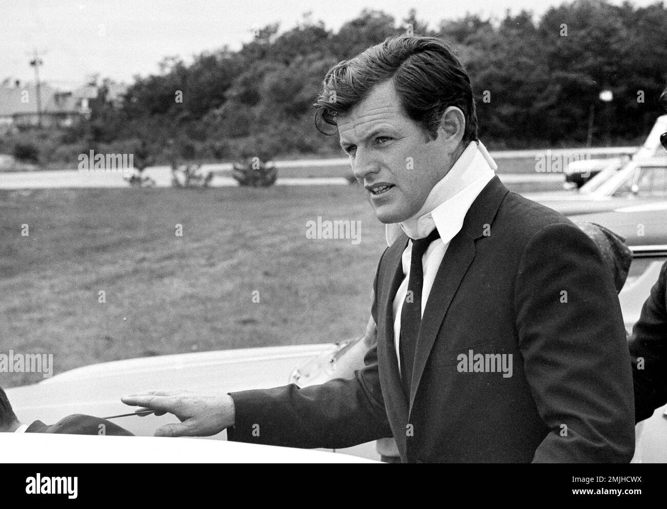 FILE - In this July 22, 1969 file photograph, U.S Sen. Edward Kennedy ...
