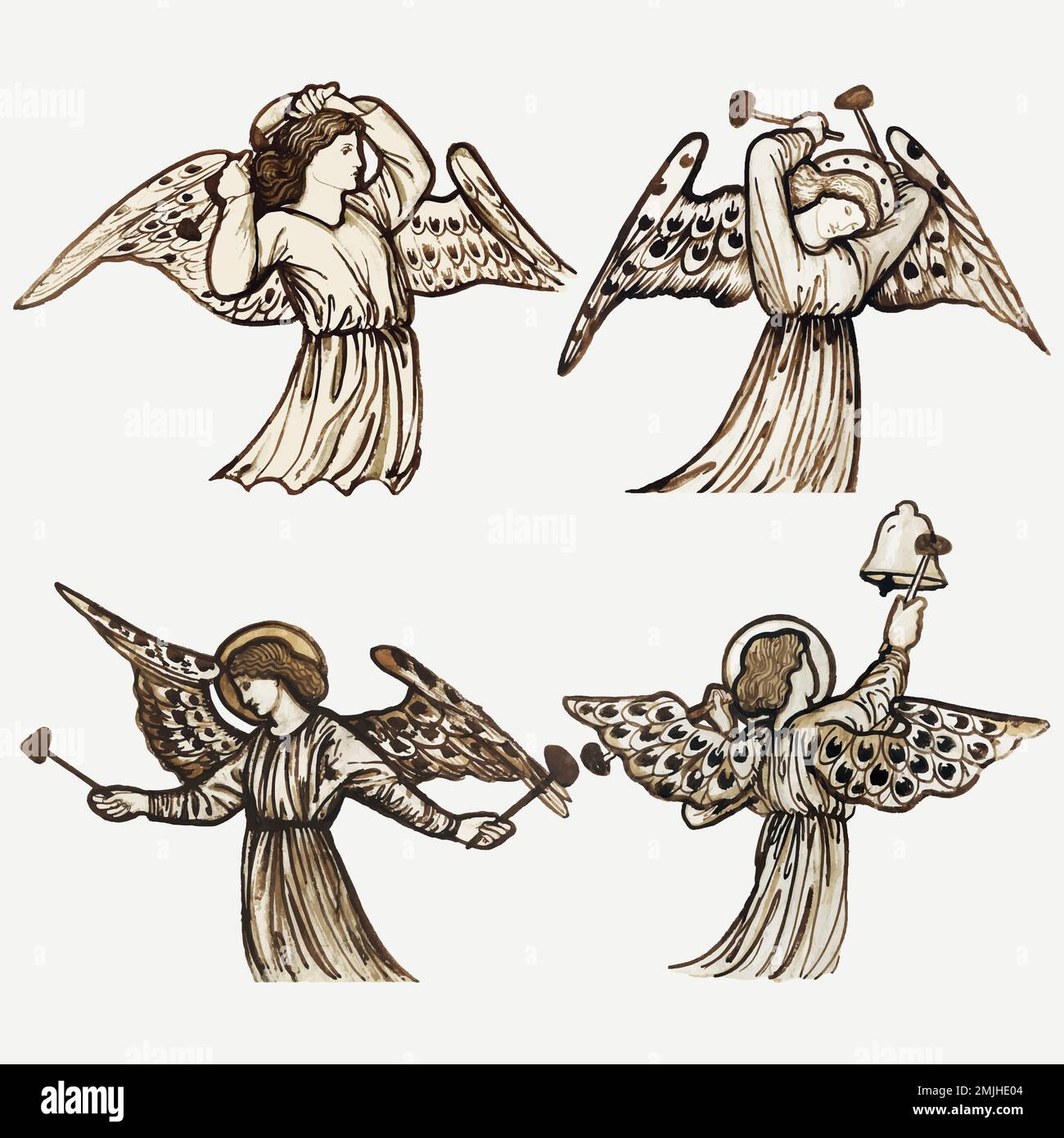 Pre raphaelite Stock Vector Images - Alamy
