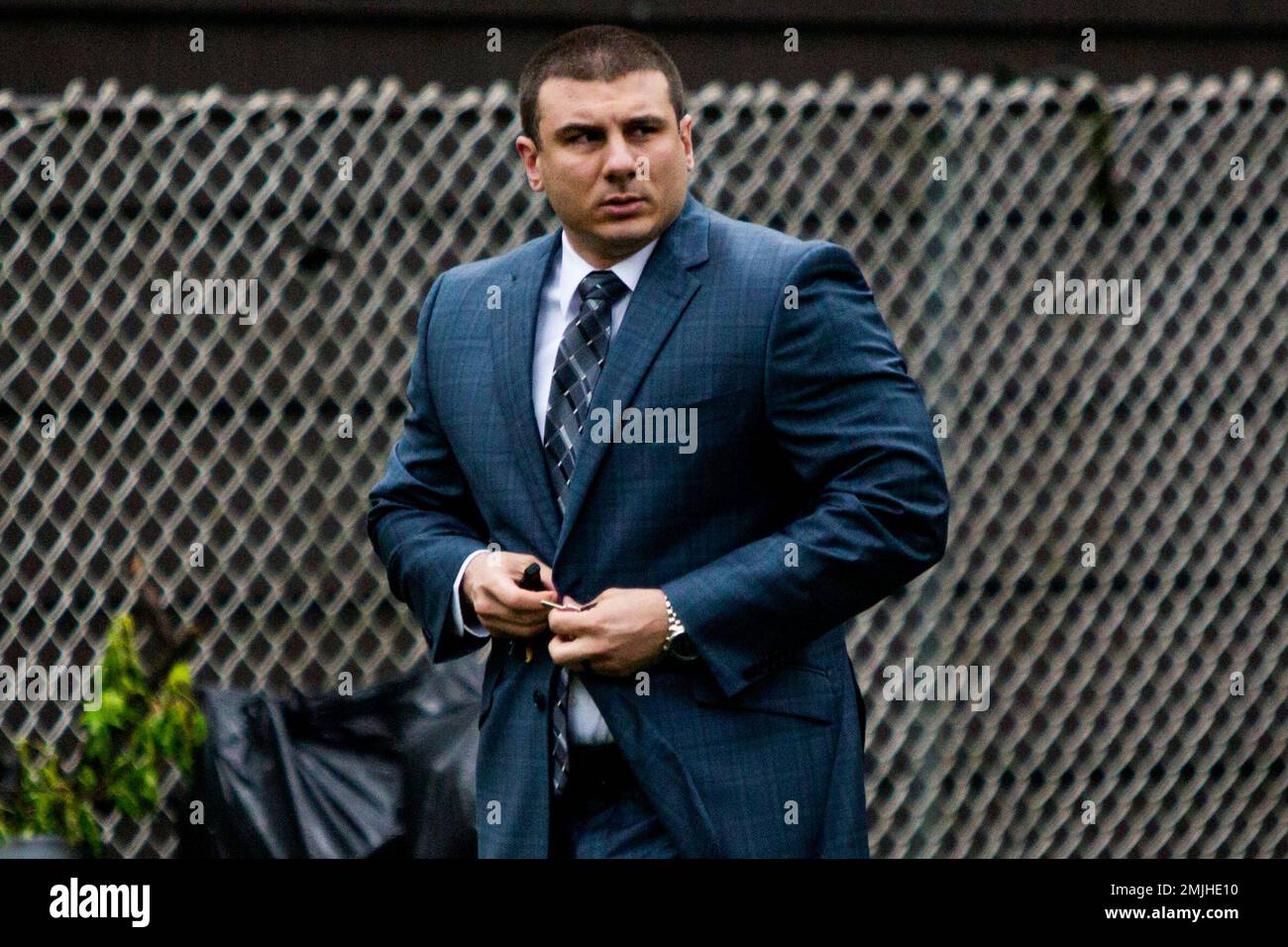 FILE - In this May 13, 2019, file photo, New York City police officer ...