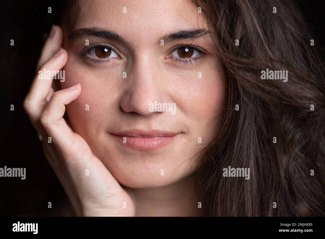 Ophelie Bau attending a Portrait Session during the 30th Gerardmer ...