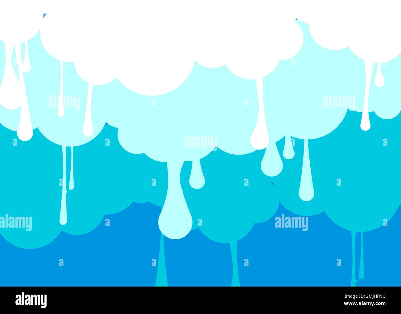 Blue and White Cloud Background Graffiti. Abstract modern street art ...