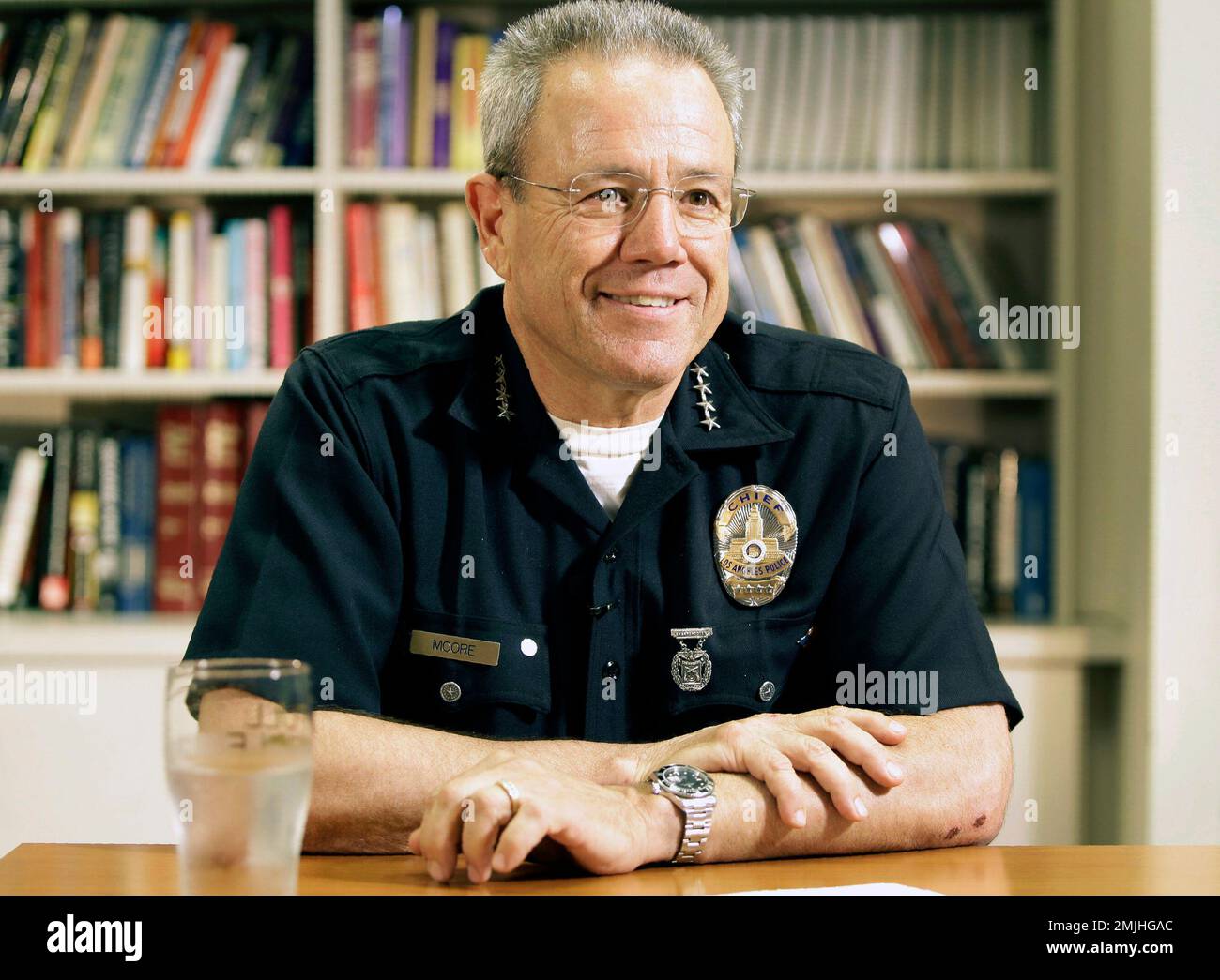In this Wednesday, July 10, 2019, photo, Los Angeles Police Department ...