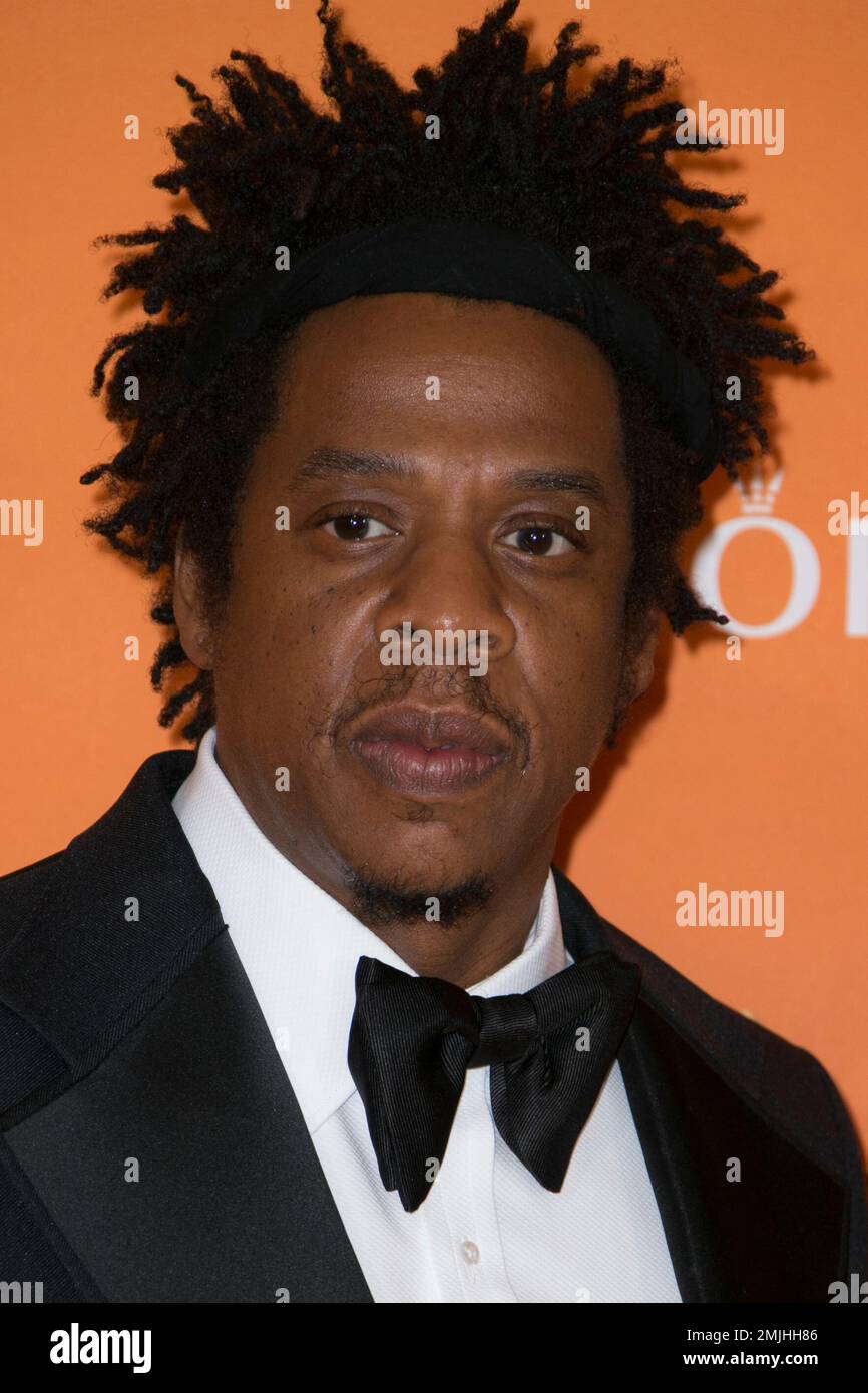 Singer Jay-Z, poses for photographers upon arrival at the 'Lion King ...